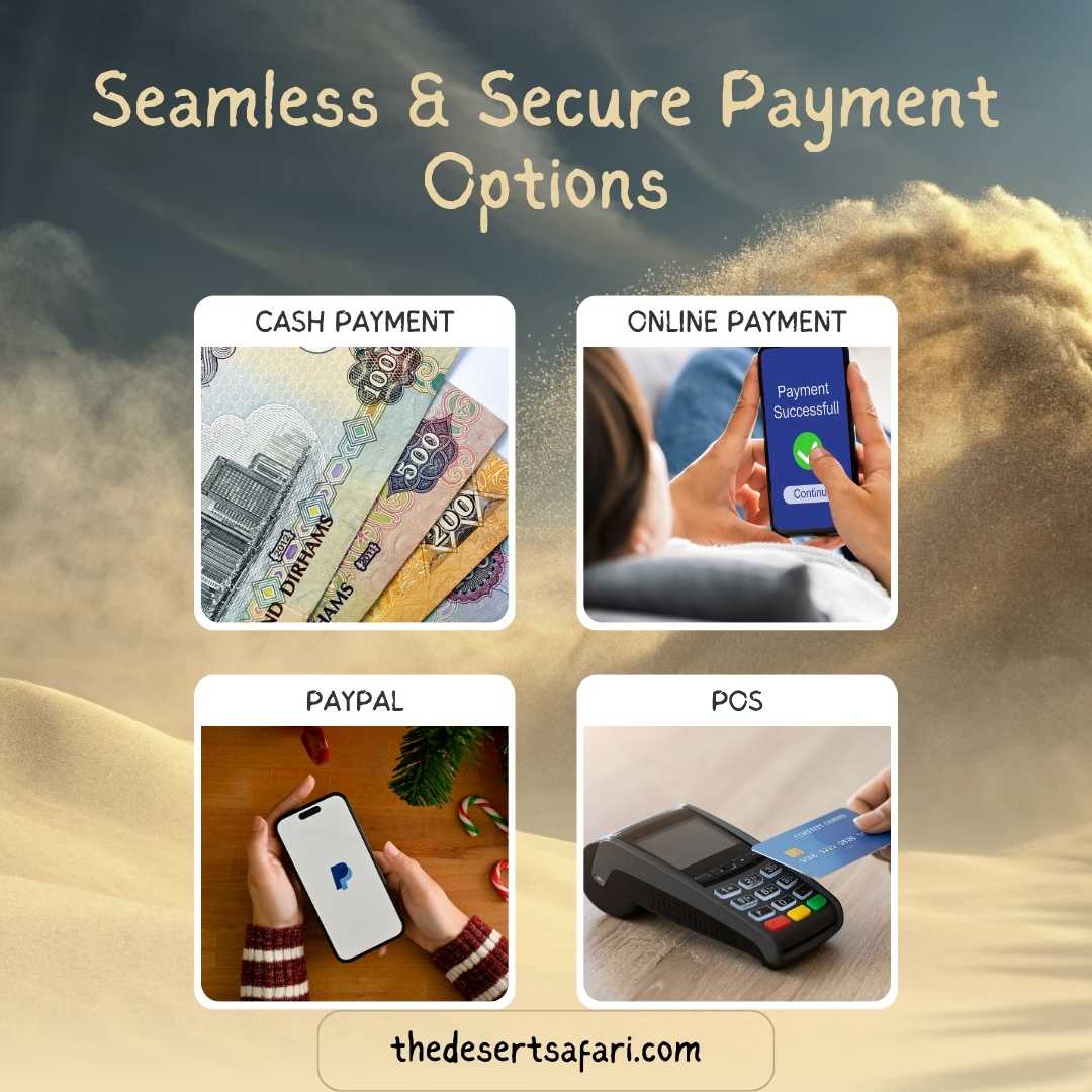 Payment & Cancellation Policy - The Desert Safari Dubai
